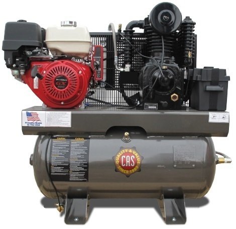 CAS C130GEH34HC Lubricated Reciprocating Air Compressors - MachineTools.com