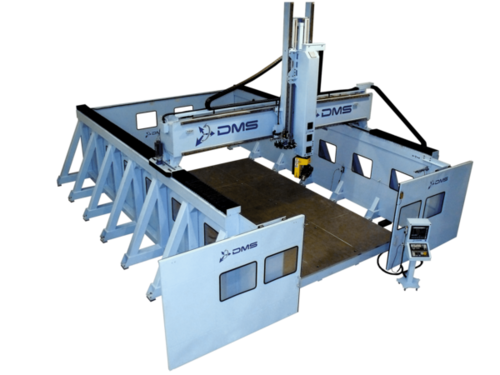 DMS 5 AXIS LARGE FORMAT OVERHEAD GANTRY Routers - MachineTools.com