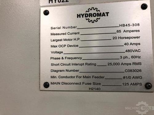 HYDROMAT EPIC R/T HB45/12 Rotary, Trunnion (Horizontal & Vertical ...