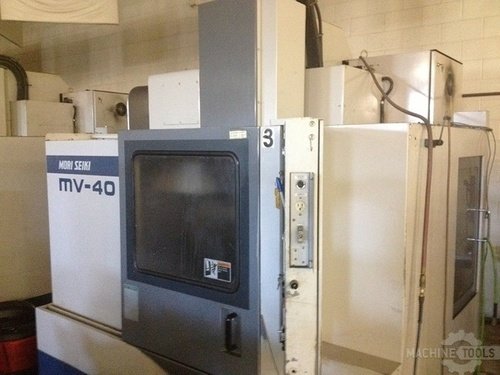 MORI SEIKI MV-40 CNC 3-AXIS CNC VMC Vertical Machining Centers #553901 ...