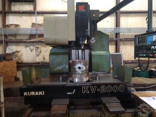 KURAKI KV-2000 Vertical Machining Centers Used - Excellent #564976 - MachineTools.com