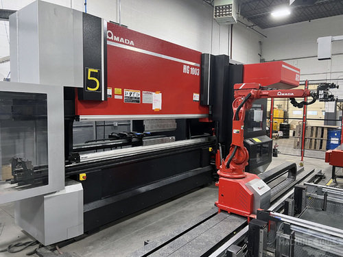 AMADA HG 1003 ARS Press Brakes Used - Good #600583 - MachineTools.com