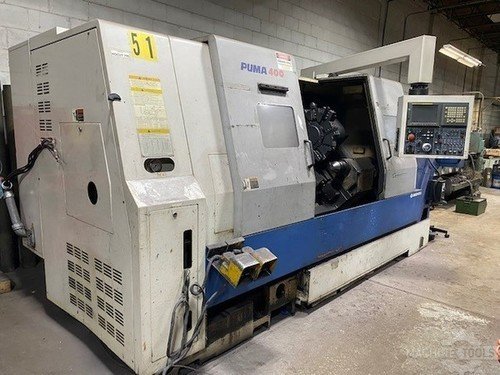 DOOSAN DAEWOO PUMA 400B CNC Lathes Used - Good #568470 - MachineTools.com
