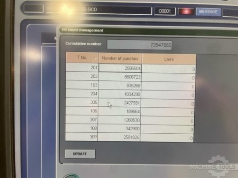 AMADA EMK3610NT Turret Punches Used - Excellent #574326 - MachineTools.com