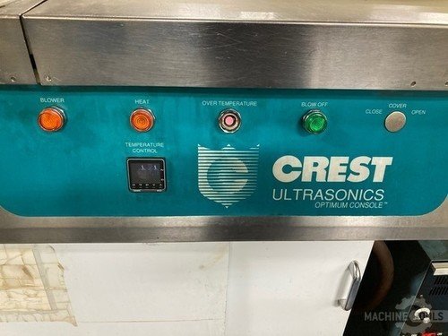 CREST ULTRASONICS AQUEOUS WASH SYSTEM Finishing Machines Used - Good ...
