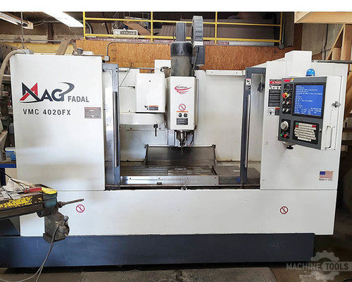 MAG FADAL VMC-4020FX Vertical Machining Centers Used - Good #522868 ...