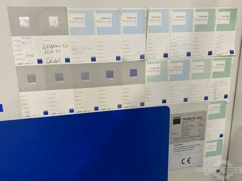 TRUMPF TRUMATIC 600L Laser Combo Punches #595214 - MachineTools.com