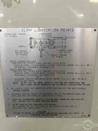 CINCINNATI MILACRON VST 33 Injection Molding Machines Used - Good ...