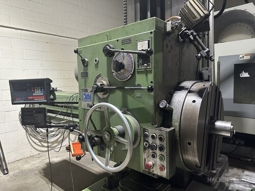 TOS W-100A Horizontal Type Tabela mandriladoras Usado - Bom 606568 ...