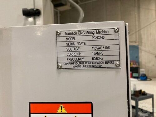 TORMACH PCNC 440 Vertical Machining Centers Used - Excellent #643102 ...