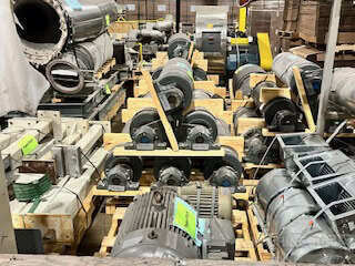 VALMET PILOT COATER 粉体塗装ラインを含むペイント装置·システム 中古品 - 良いです 643760 ...