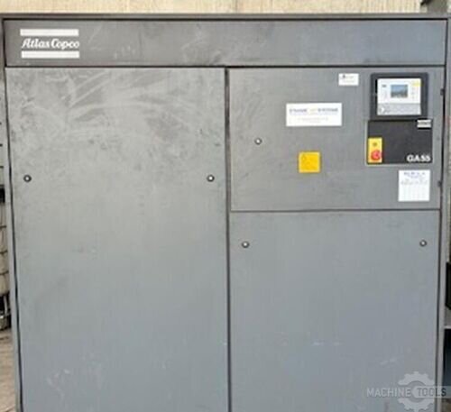 중고 ATLAS COPCO GA55 로터리 스크류 및 슬라이딩 베인 공기 압축기 판매 #645565 - MachineTools.com