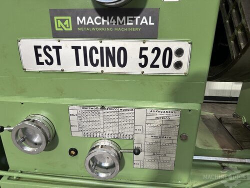 EST TICINO ET-BM 520 X3000 Tornos Paralelos Usado - En buenas condiciones #646239 - MachineTools.com