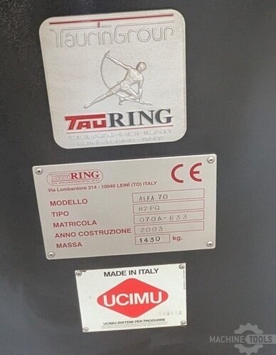 TAURING ALFA70H2 Angle Bending Rolls Used - Excellent #646712 ...