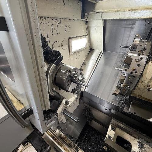 OKUMA GENOS L300-M CNC Lathes Used - Excellent #655602 - MachineTools.com