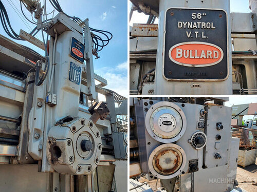 BULLARD DYNATROL 56 Vertical Boring Mills (incld VTL) Used - Excellent ...