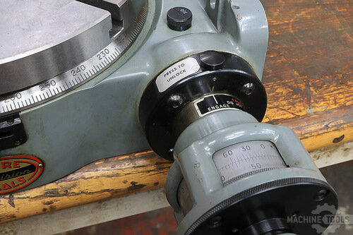 MOORE "STANDARD", S/N: SRT-311, 10.875" DIA., Rotary Tables #667793 ...
