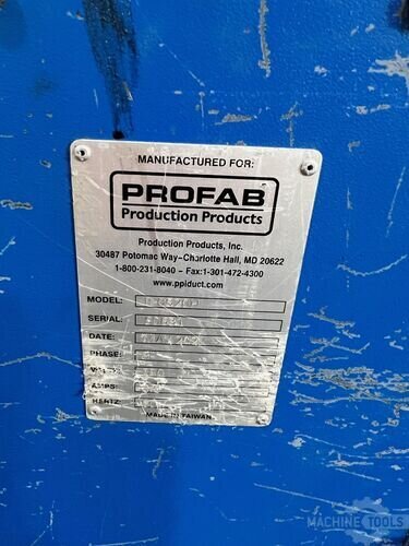 PROFAB R-0520H Plate Bending Rolls including Pinch #668823 ...