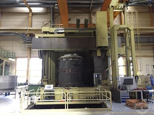 DORRIES SCHARMANN CONTUMAT 3 MC: VC 4600/400 Vertical Boring Mills ...