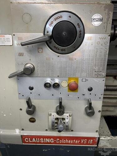 CLAUSING COLCHESTER VS 13 Engine Lathes Used - Good #672145 ...