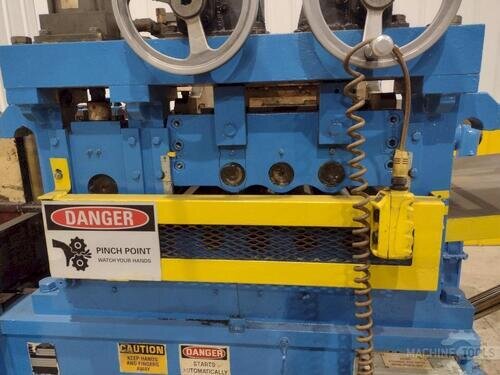METFORM 24" X 1/4" HI PRECISION BACKED UP COIL STRAIGHTENER STRIP ...