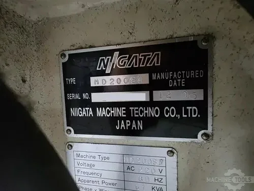 NIIGATA MD200S-IV Injection Molding Machines Used - Excellent #673460 ...