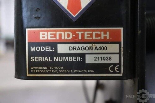 BEND-TECH DRAGON A400 Cortadoras de Plasma Usado - En buenas condiciones #674055 - MachineTools.com