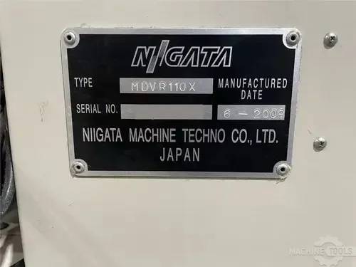 NIIGATA MDVP110X Injection Molding Machines Used - Excellent #580582 ...