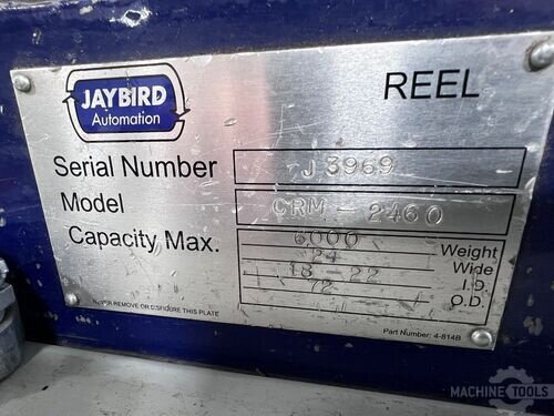 JAYBIRD CRM-2460 Desbobinadoras de Hojas Metálicas #674503 ...