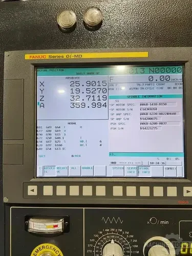 FEELER VB-1900 Vertical Machining Centers Used - Excellent #674708 ...