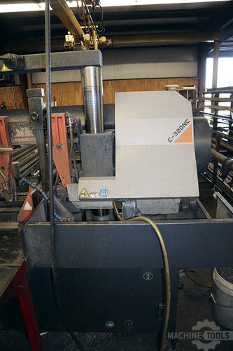 COSEN C-320NC-CE 雙立柱臥式帶鋸床 #679932 - MachineTools.com