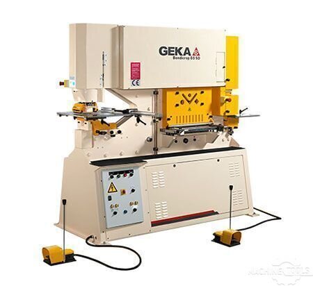 GEKA 40 TON TO 220 TON OF PUNCHING AND SHEARING POWER Ironworkers New ...