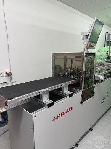 B+B AUTOMATION KRAUSS SERIALIZATION LINE FOR PRINTING FOLDING BOXES OF ...