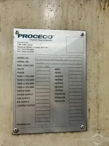 PROCECO HD-62X60-E-6000-1-BO ورد مستعملة - جيد 682720 - MachineTools.com